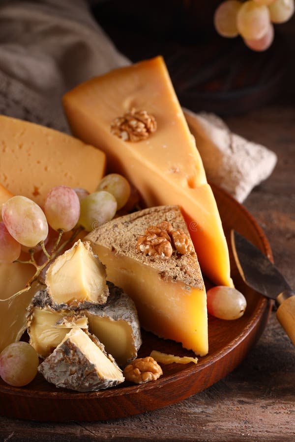 Natural cheese delicacy stock image. Image of traditional - 262411151