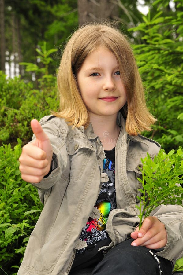 Natural child Finger thumb stock image. Image of hiking - 20121037