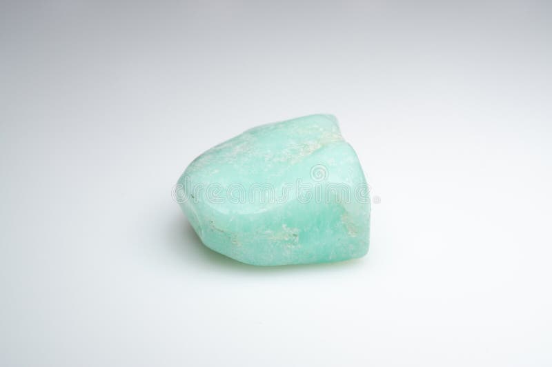 Natural Chrysoprase Gemstone with Unique Pale Green Color and Smooth ...