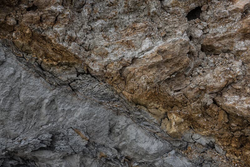 Natural Clay Background Texture. Stock Image - Image of brown, mineral ...