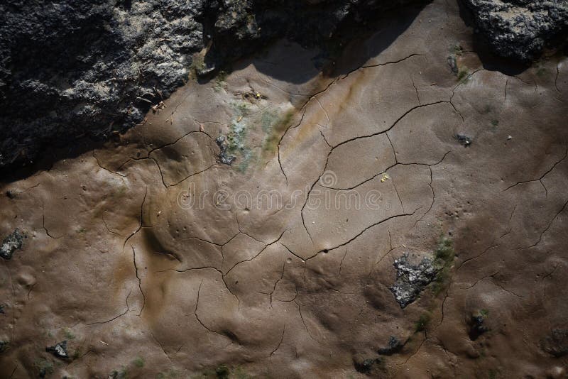 Natural Clay Texture Background. Mud Clay Texture Stock Image - Image ...