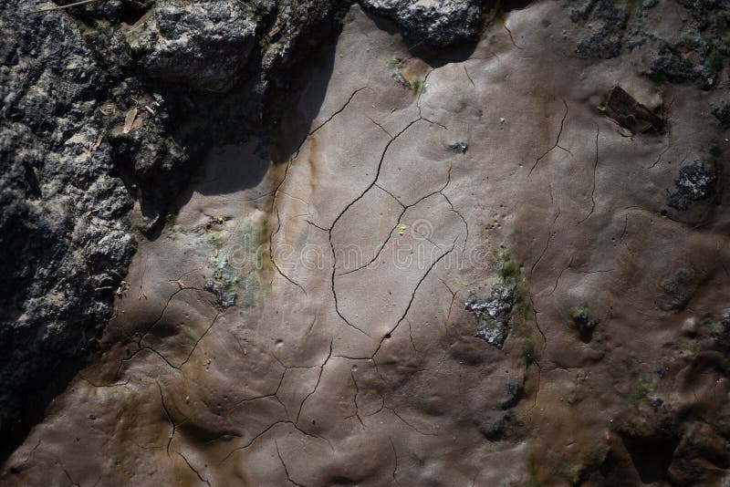 Natural Clay Texture Background. Mud Clay Texture Stock Photo - Image ...