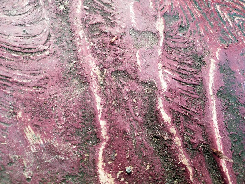 Abstract Ground Texture Beautiful Stock Photo - Image of purple, soil ...