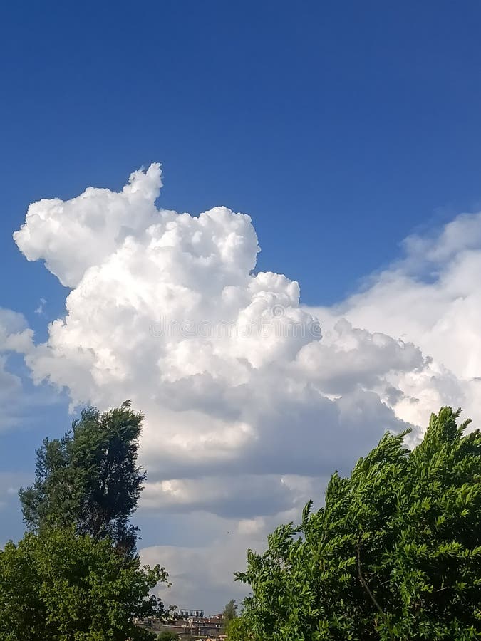Natural Clouds Beautiful Cloud Formation Stock Image - Image of natural ...