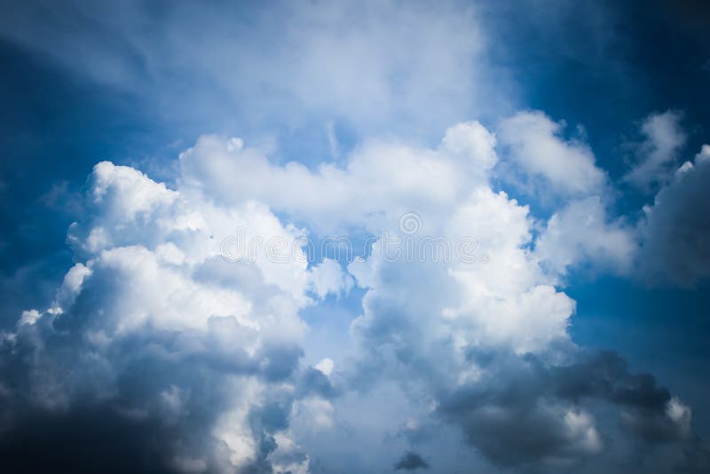 Natural Clouds and Skies Pattern Stock Image - Image of beauty, weather ...