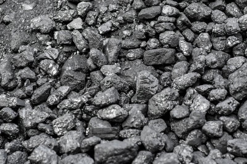 Natural Coal Texture with Selective Focus. Industrial Coal Stock Image ...