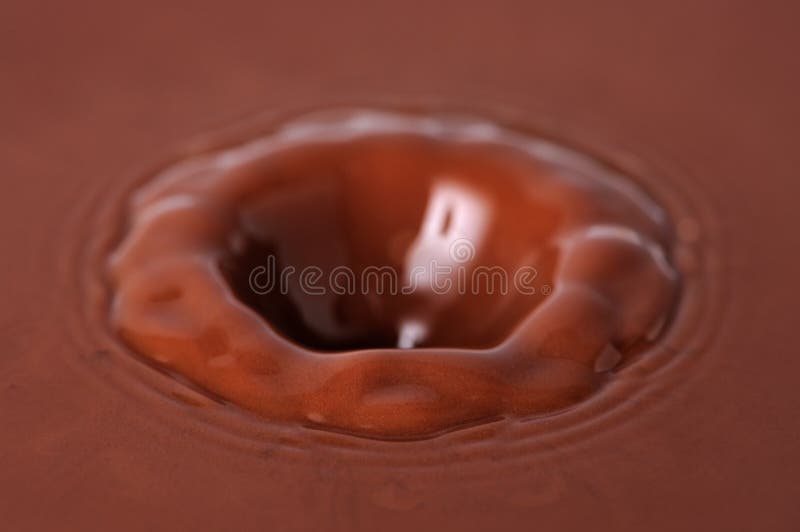 Natural Cocoa Cacao Splash Macro Stock Photo - Image of delicious ...