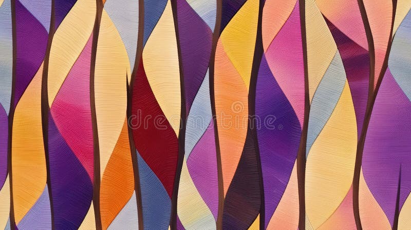 Vivit Color Fabric Pattern Design Stock Illustration - Illustration of ...