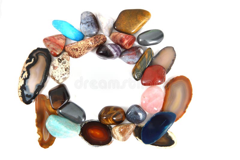 Gems Color Spectrum with Names Stock Photo - Image of design, isolated ...