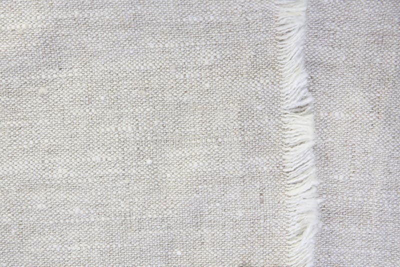 Natural Color Linen Textile Texture, Rough Type of Linen Stock Image ...