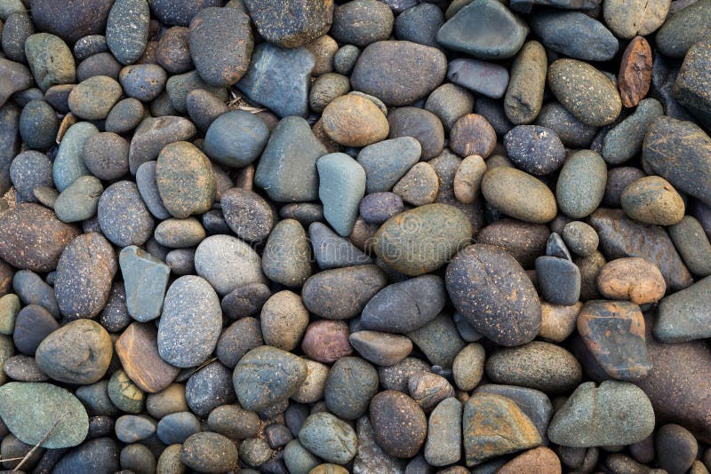 Natural Color Stone Background Stock Photo - Image of pebble, circle ...