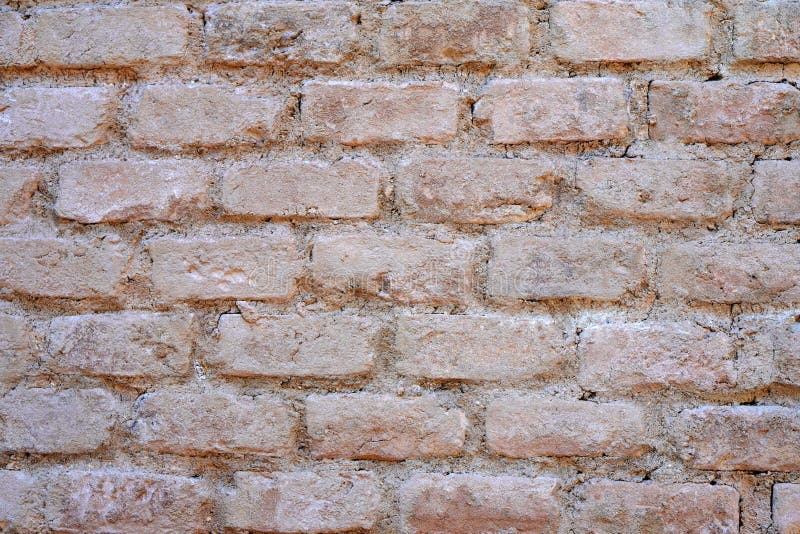 Natural Colored Background with Brick Texture and Sandstone Finish ...