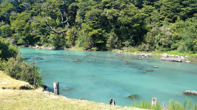 Natural Colors of the Argentine Patagonia. Stock Image - Image of shore ...
