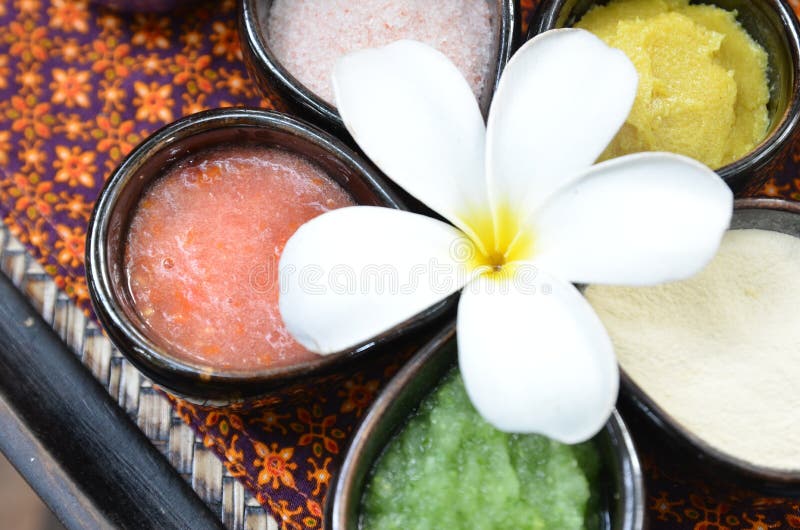 The Natural Colourful Spa Product Stock Image - Image of care, healthy ...