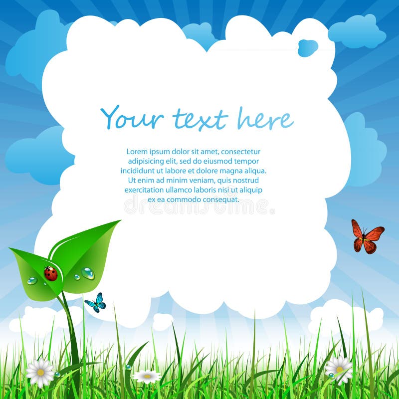 Natural Concept Background stock vector. Illustration of element ...