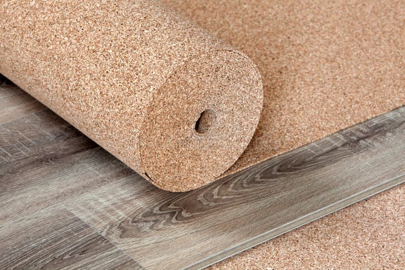 Natural Cork Substrate for a Laminate Stock Image - Image of perfect ...