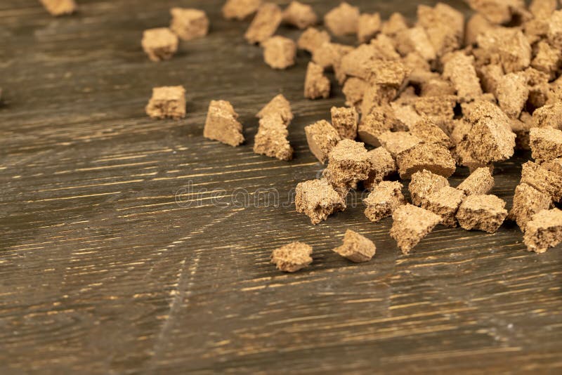 Natural Cork Wood Table Small Pieces Bark Stock Photos - Free & Royalty ...