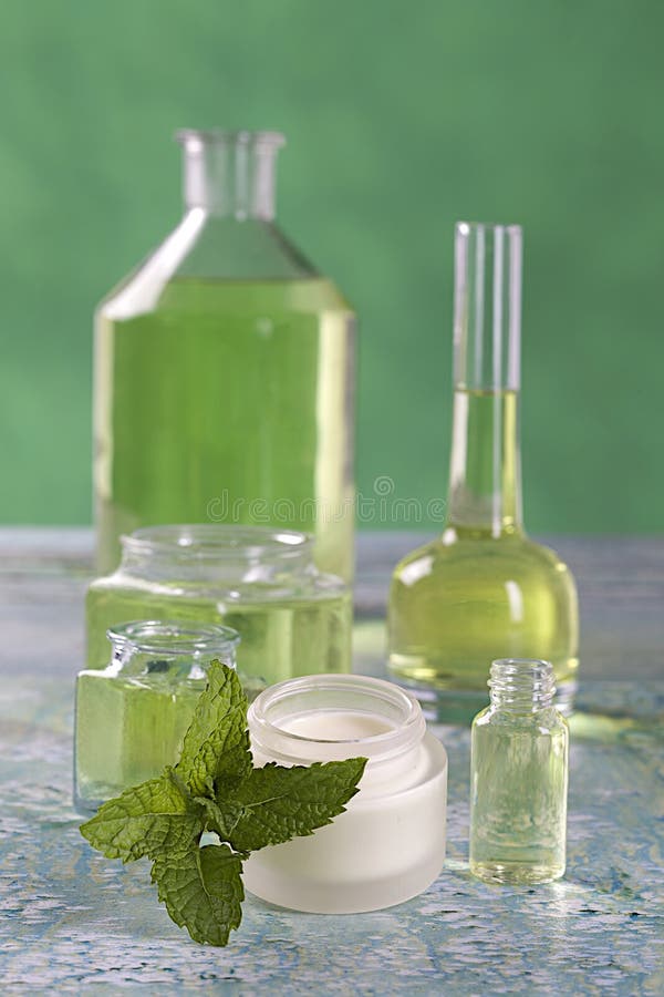 Natural Cosmetics stock image. Image of color, blue, cosmetics - 42511535