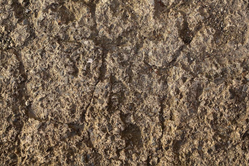 Solid Layer Sandy Natural Cracked Wall Stock Photos - Free & Royalty ...