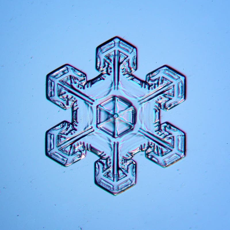 Natural winter Snowflake stock photo. Image of snowflake - 131996628