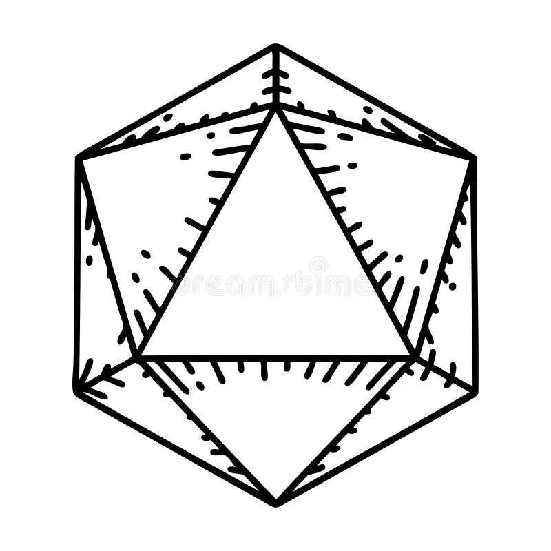 D20 Line Art Stock Illustrations – 424 D20 Line Art Stock Illustrations ...