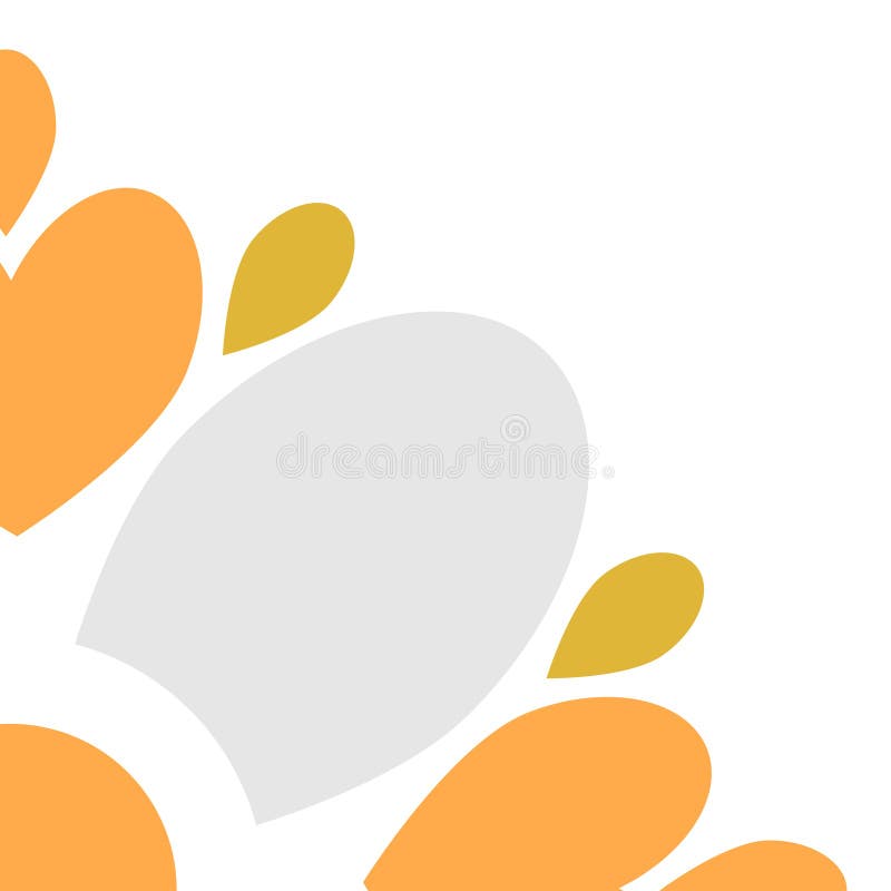 Natural Decorative Frame Corner Isolated on White Background Stock ...