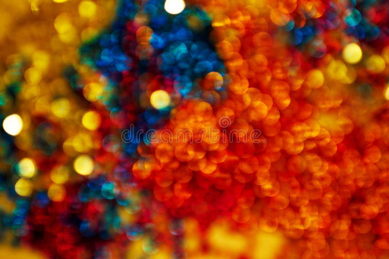 Natural Defocused Christmas Lights Stock Photo - Image of decoration ...
