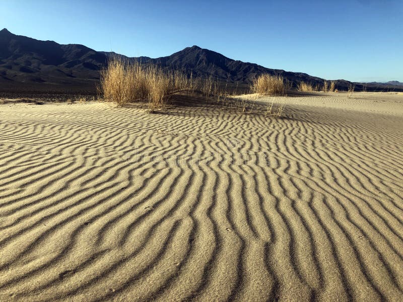 Natural Desert Sand Patterns Stock Photo - Image of texture, extremely ...