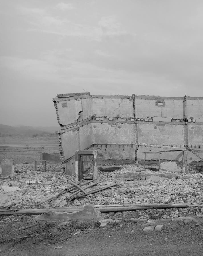 Dead City Background, Ruins Stock Photo - Image of ruins, transport ...