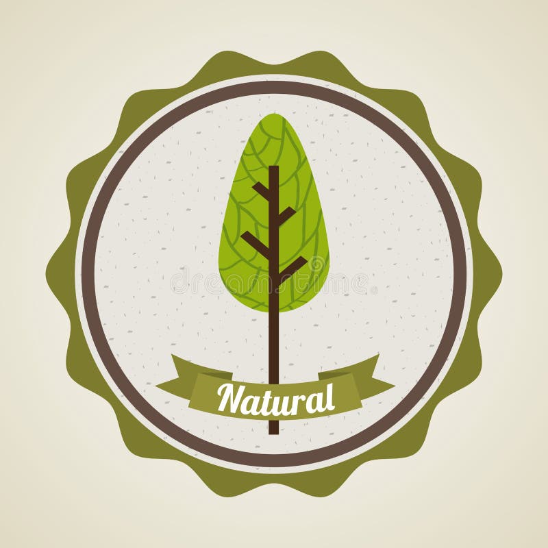 Natural design stock vector. Illustration of think, green - 47372423