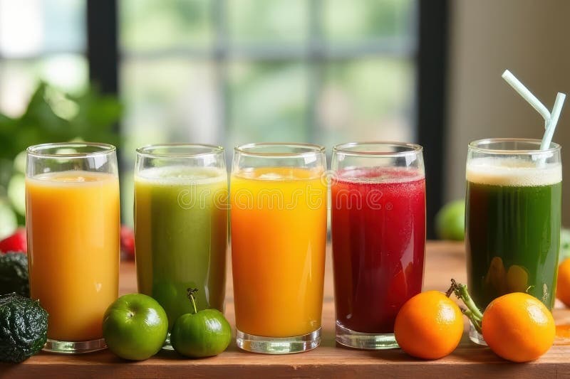 Detoxification Journey Juice Cleanse Stock Illustrations – 13 ...