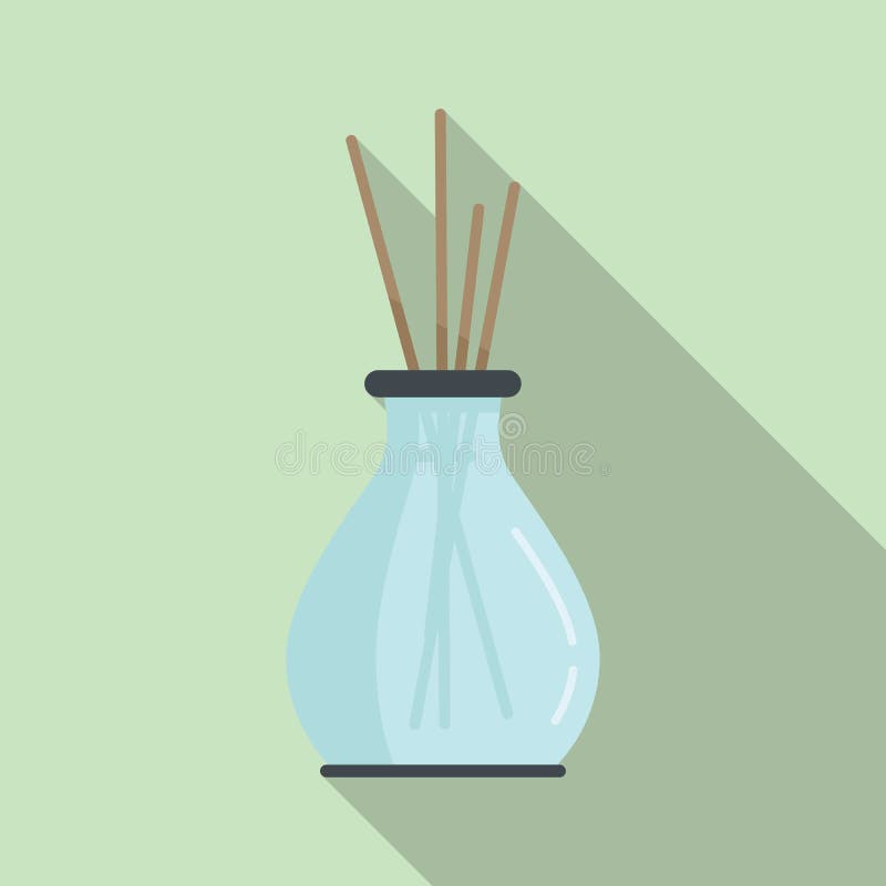Natural Diffuser Icon, Flat Style Stock Vector - Illustration of ...