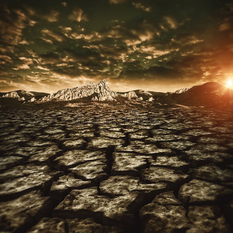 Natural disaster stock image. Image of desert, light - 44344231