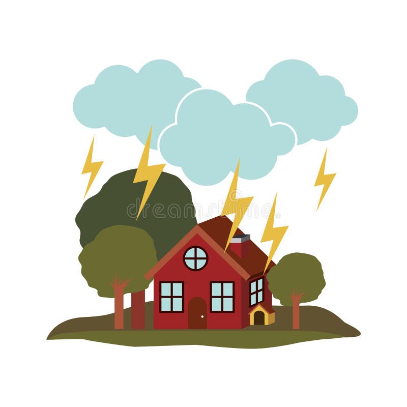 Natural disaster design stock vector. Illustration of icon - 79903282