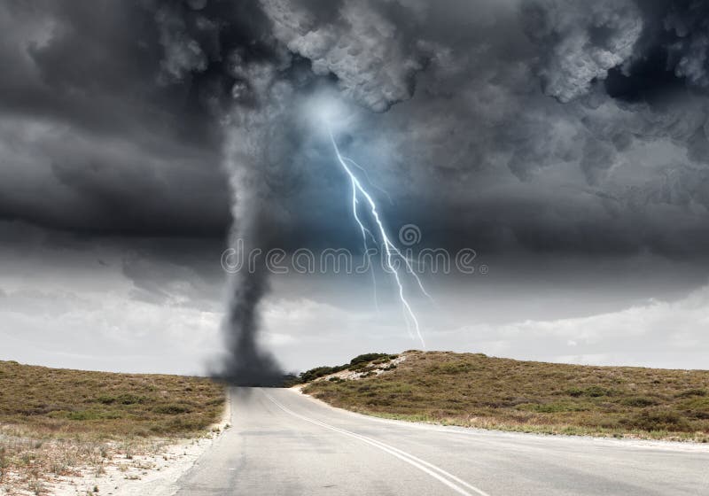 Natural disaster stock photo. Image of wild, lightning - 48725938