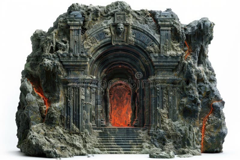 A Natural Doorway Carved into a Rock Formation, Suitable for Use As a ...