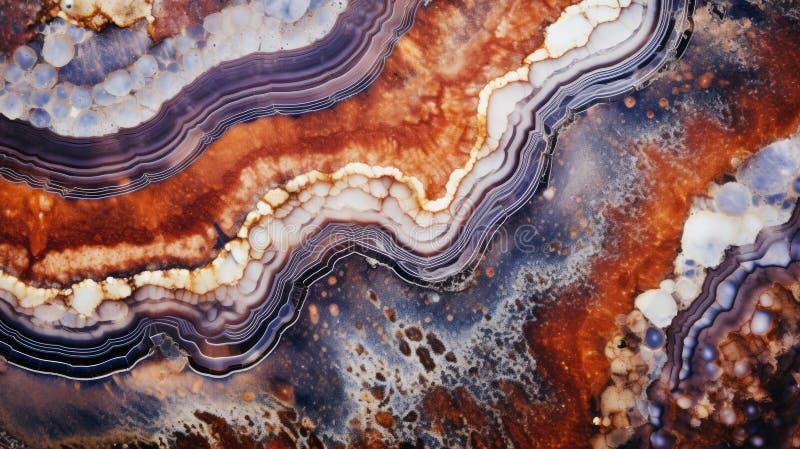 Natural Earth Formation: Macro Details of Rough Mineral Pattern ...