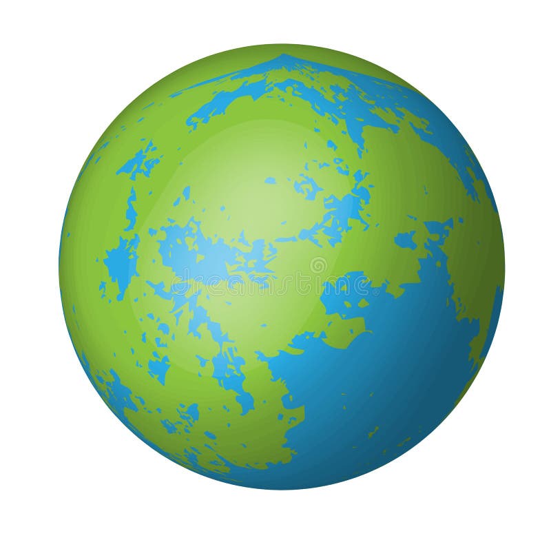 Natural earth globe stock illustration. Illustration of continents ...