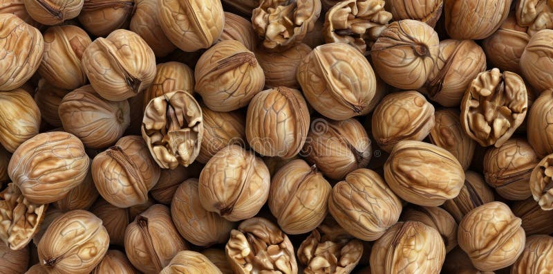 Natural Elegance. Warm Walnut Texture Seamless Background Concept Stock ...