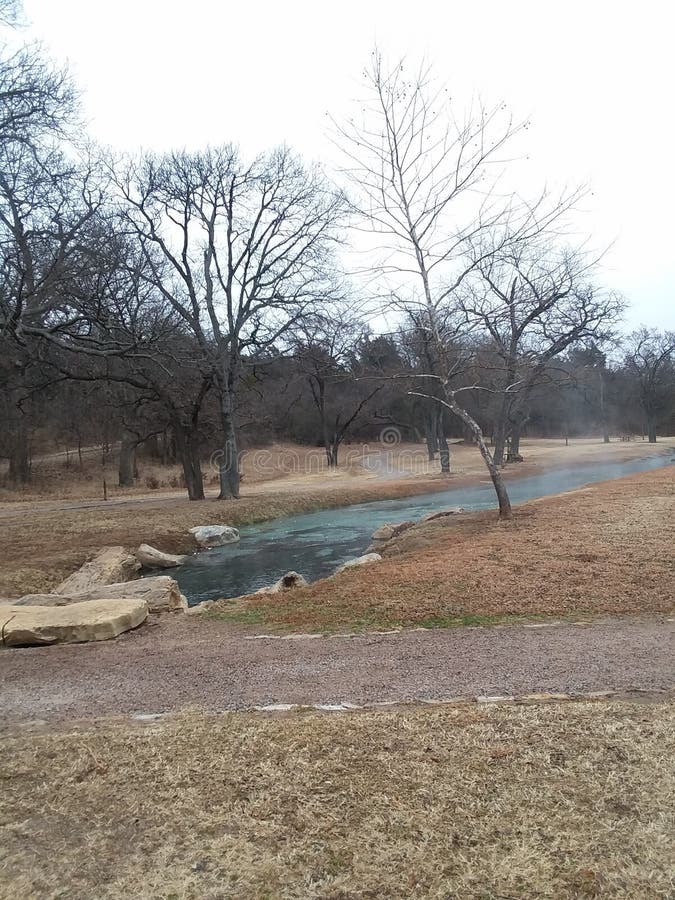 Hot water spring stock photo. Image of green, natural - 109635712
