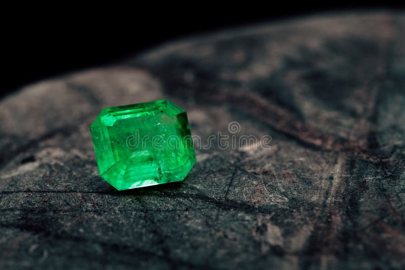 Emerald Gemstone stock image. Image of jewelry, rich - 248599605
