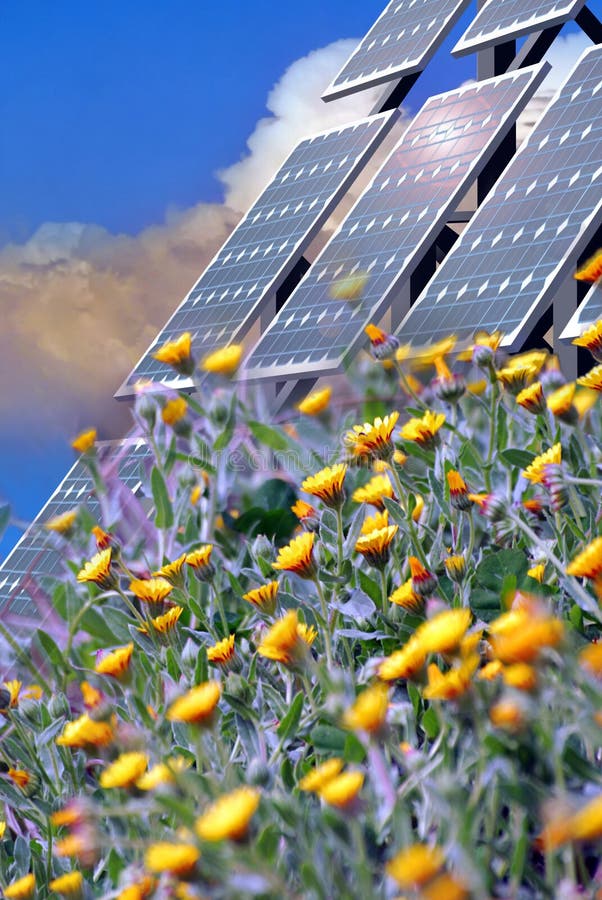 Natural energy stock illustration. Illustration of power - 13376846