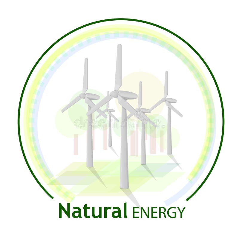 Natural energy logo stock vector. Illustration of energy - 54734232