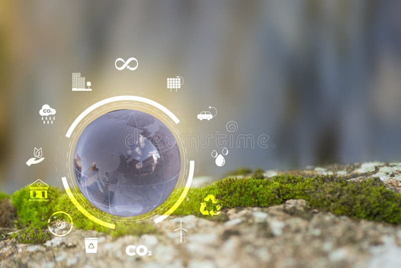 Natural Environment and Carbon Neutral Concepts in Hand for Net Zero ...