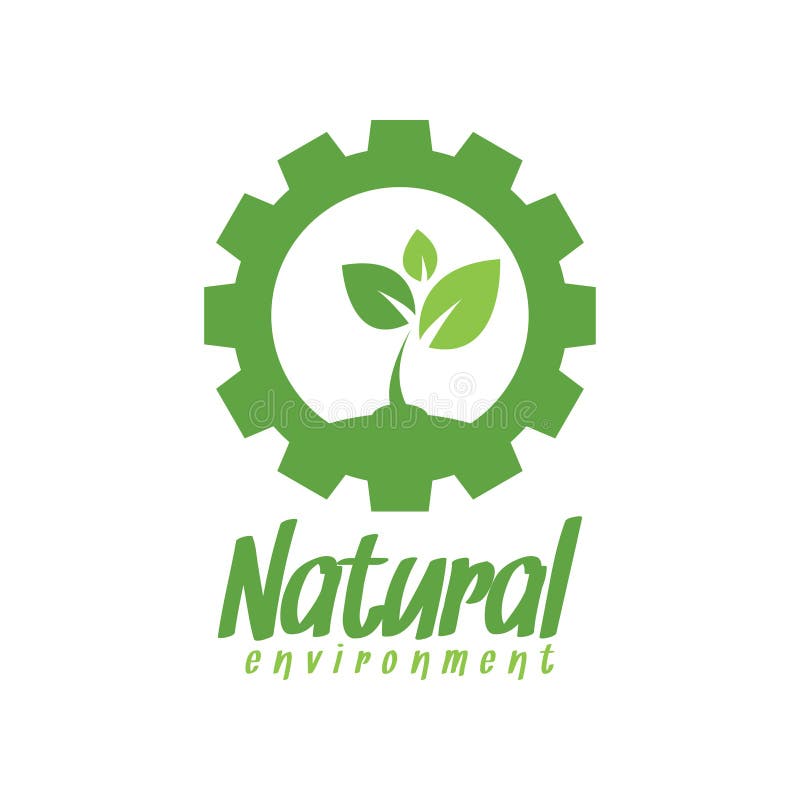 Natural Environment Logo Design Inspiration Stock Illustration ...