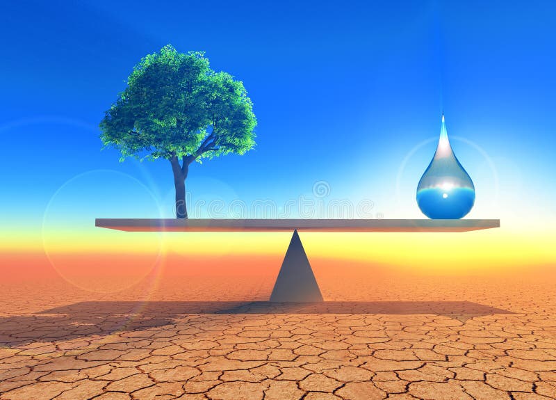 Natural equilibrium stock illustration. Illustration of warming - 60805529