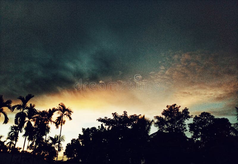 Beautiful Sky Sunsit Stock Photos - Free & Royalty-Free Stock Photos ...