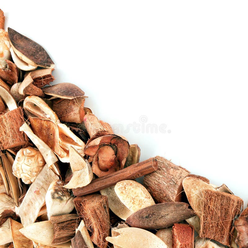 Natural Fall Potpourri Brown Textured Decor Design Stock Photo - Image ...