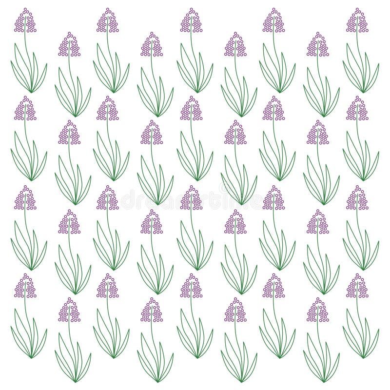 Natural Flowers Botanical Pattern, Texture Stock Vector - Illustration ...