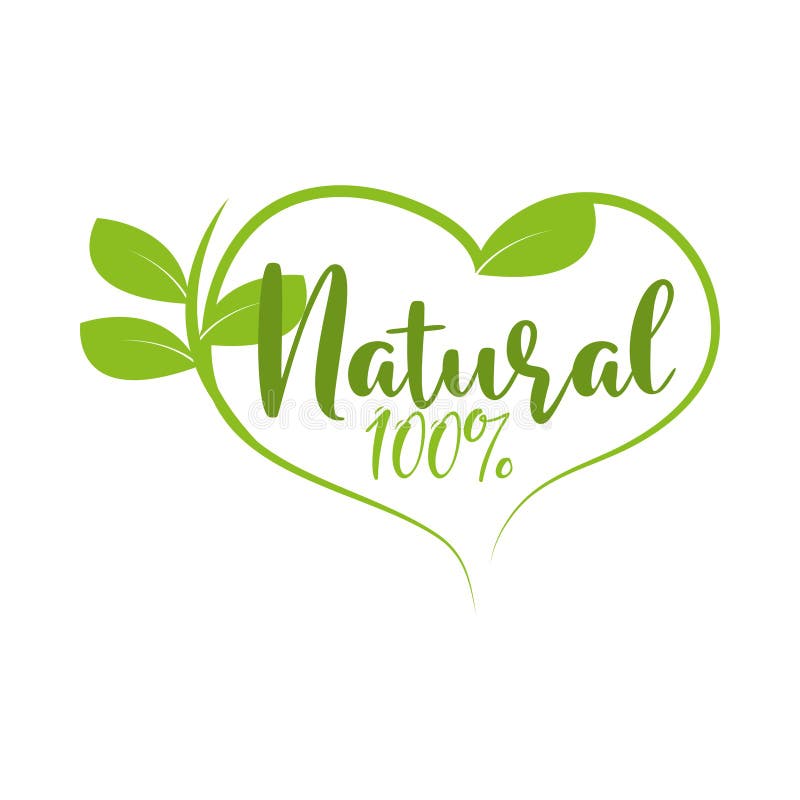 Natural food heart stock vector. Illustration of freshness - 217918791